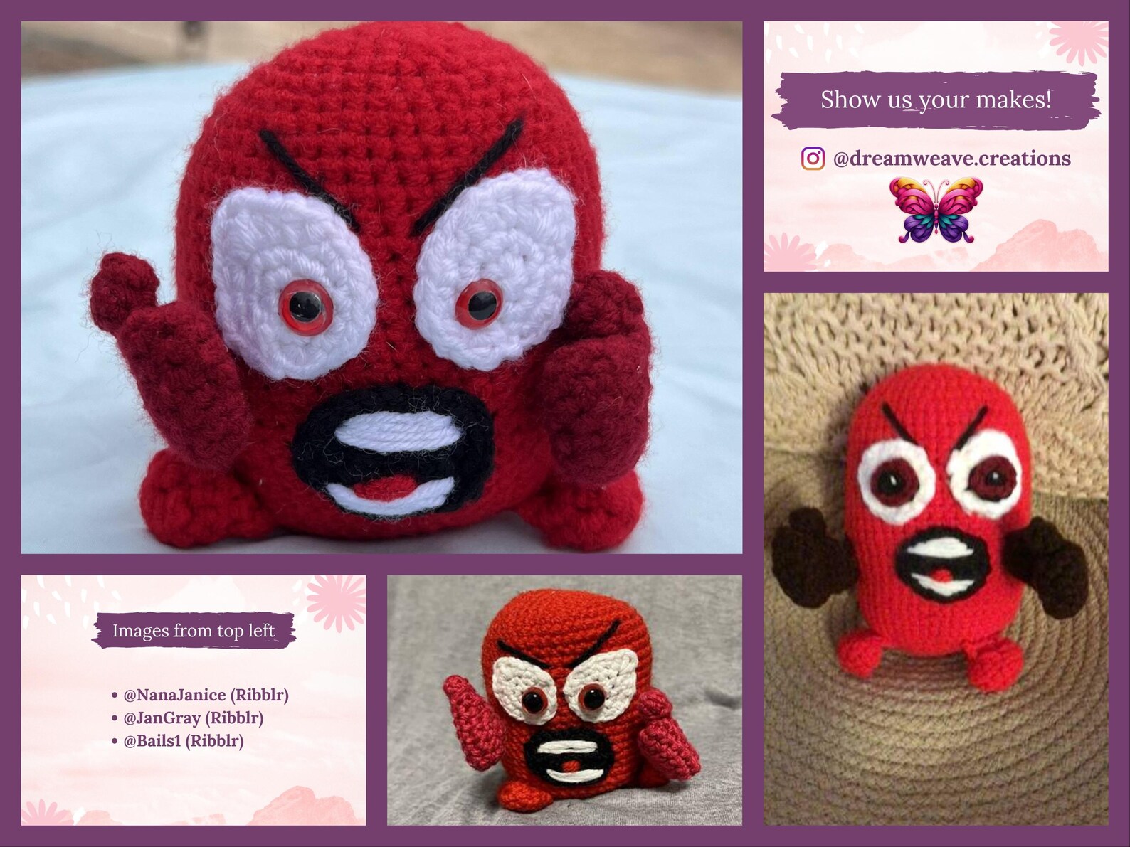 Angry Emoji Crochet Pattern, Communication Aid, Emotional Support ...