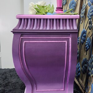 Ombre Bombay Chest Free Delivery Purple Secretary Desk, Dresser, Chest ...