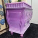 Ombre Bombay Chest Free Delivery Purple Secretary Desk, Dresser, Chest ...