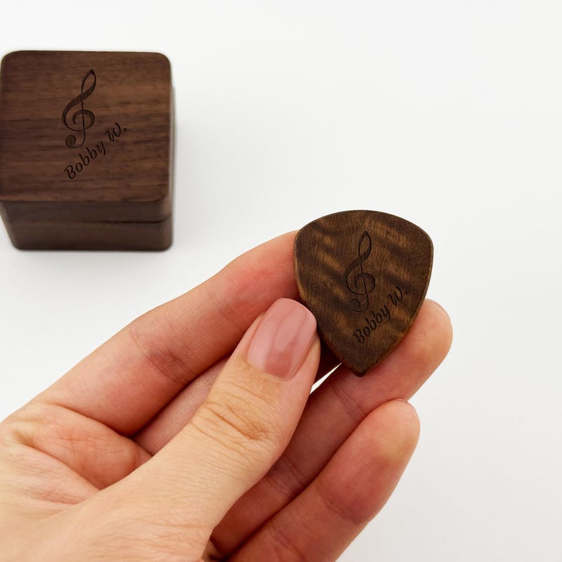 Guitar Pick Box - Etsy