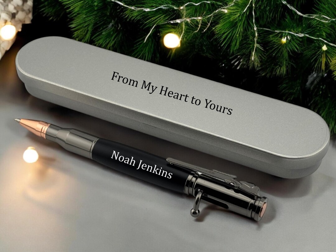 Tactical Bullet Pen | Retirement Pen for Army Veteran, Gun Lover, or ...