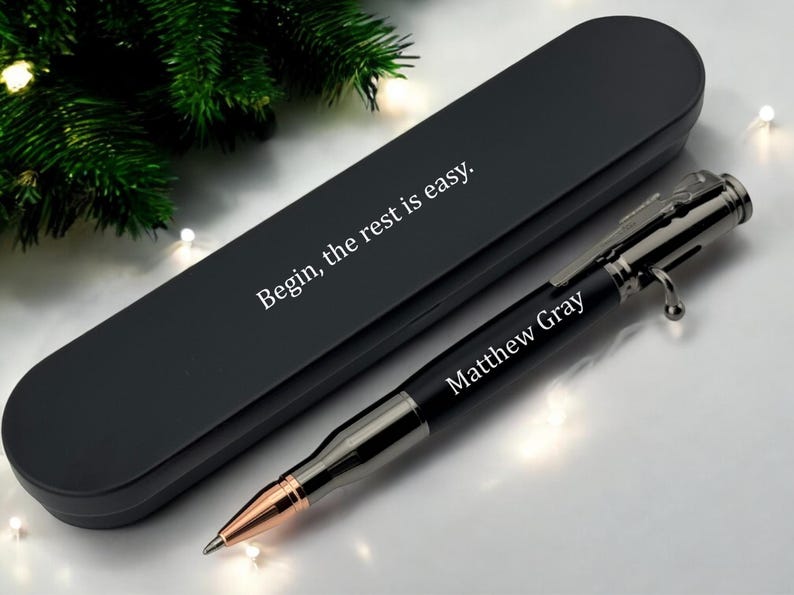 Tactical Bullet Pen | Retirement Pen for Army Veteran, Gun Lover, or ...
