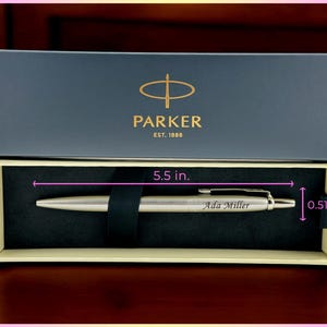 Personalized Parker Jotter Pen – Engraved Pastor Pen – Christmas Gift ...