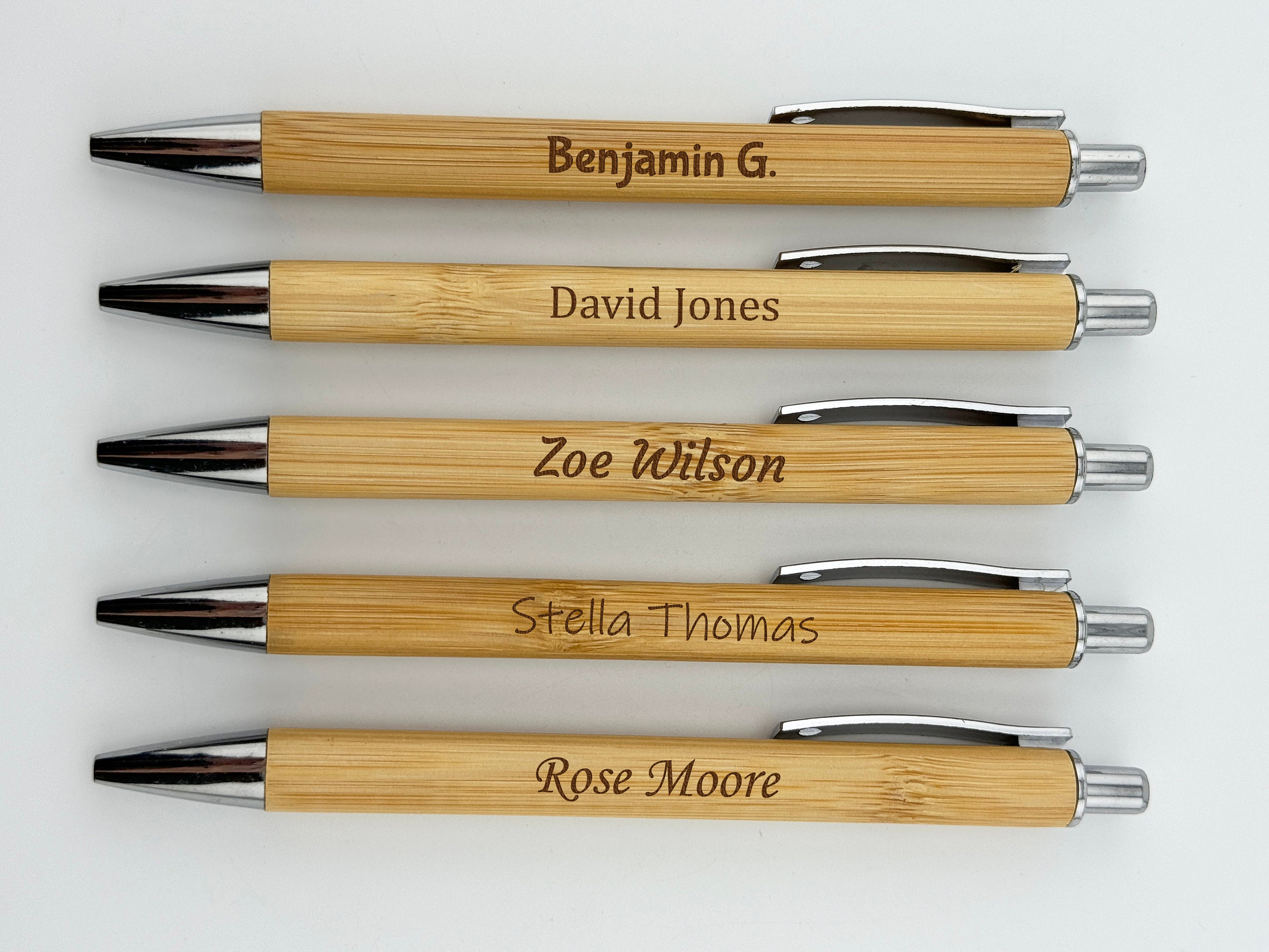 Personalized Bamboo Pen, Graduation Gift, Mentor Gift, Teacher Gift ...