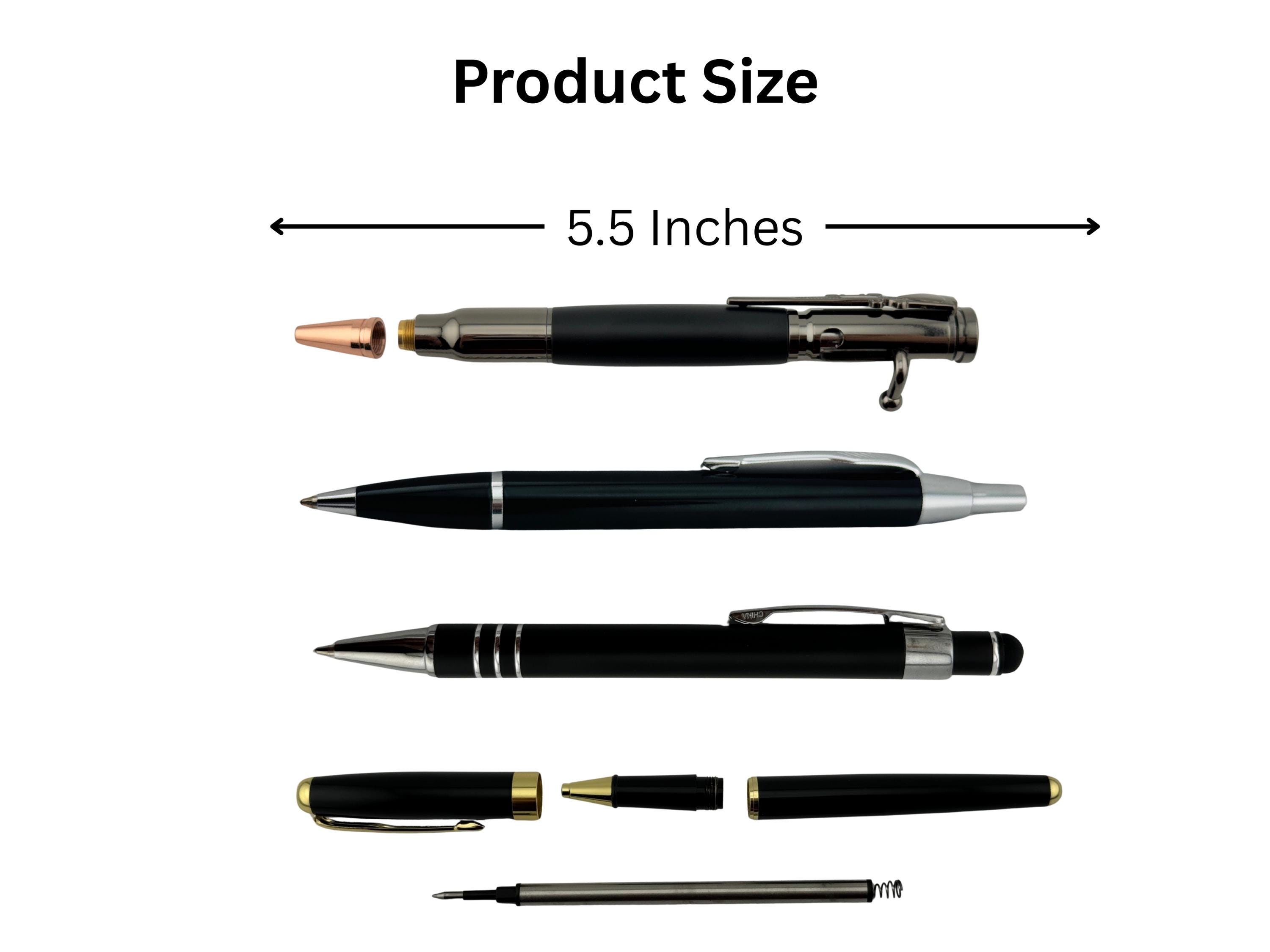 Personalized Bullet Pen Bulk | Tactical Bolt Action Pen | Military Gift ...