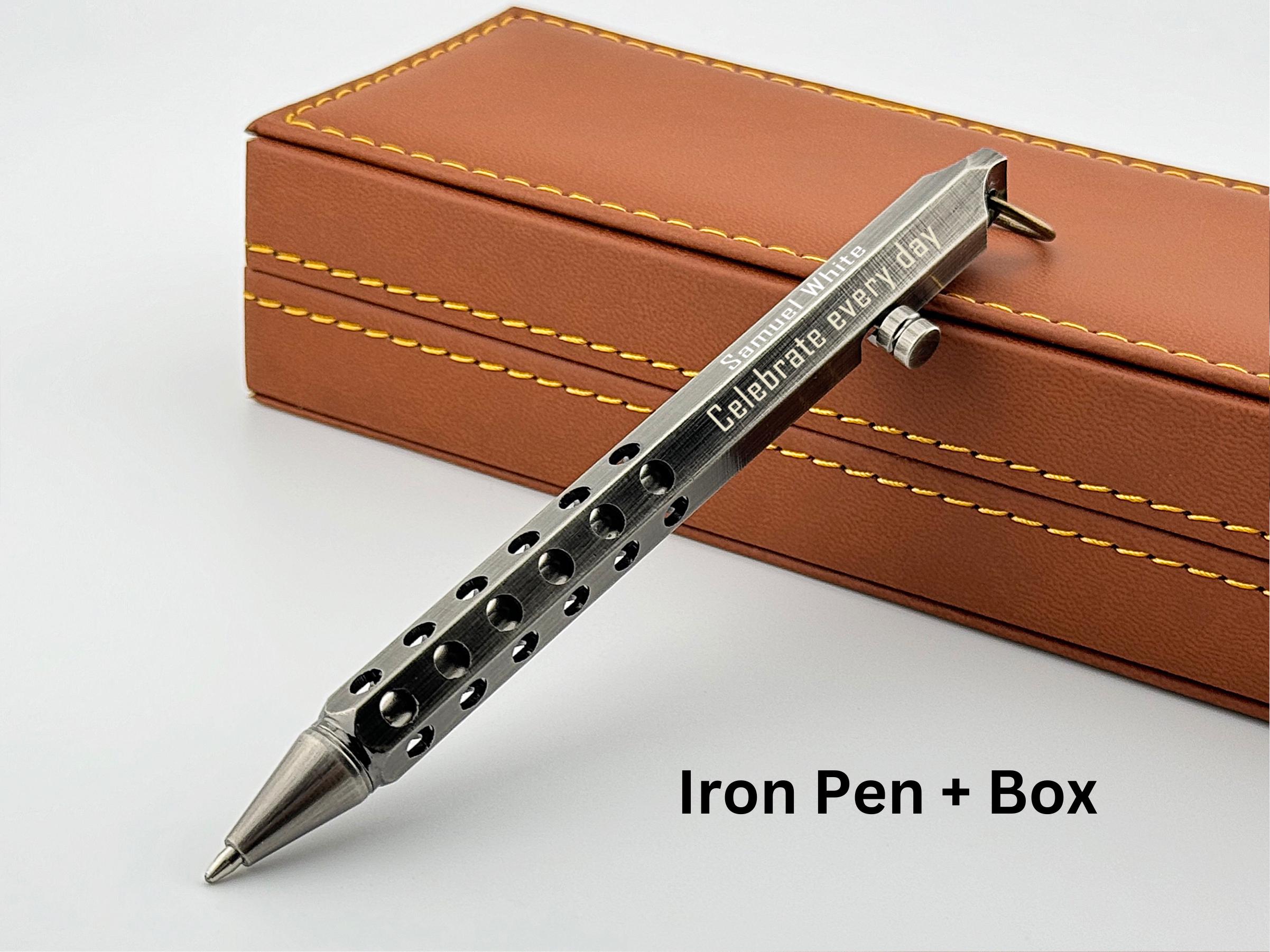 Personalized Bolt Action Pen – Brass Military Pen – Gift for Soldier ...