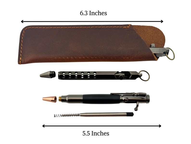 Personalized Bolt Action Bullet Pen – Laser Engraved Pen for Military ...