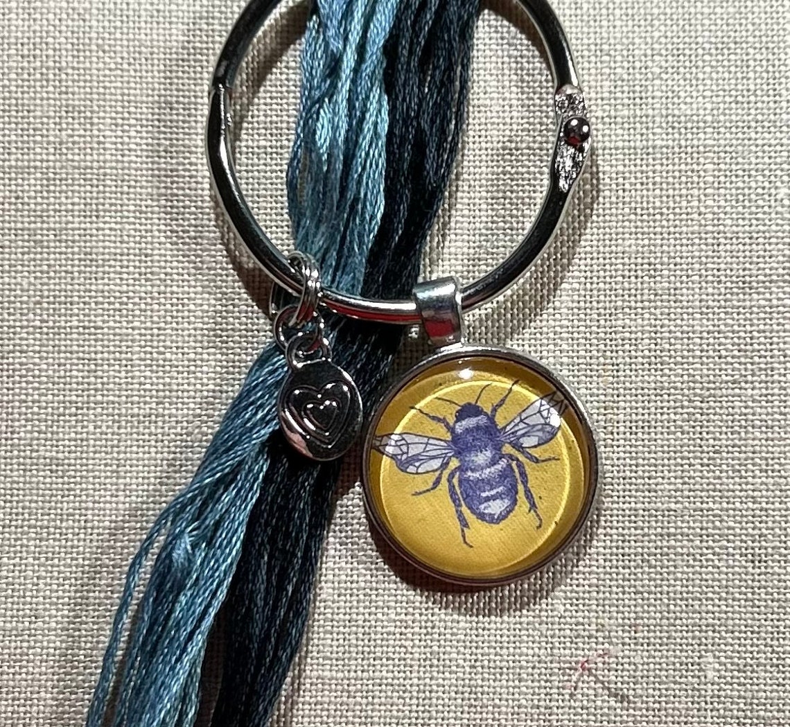 Yellow/blue Bee Floss Bling - Etsy