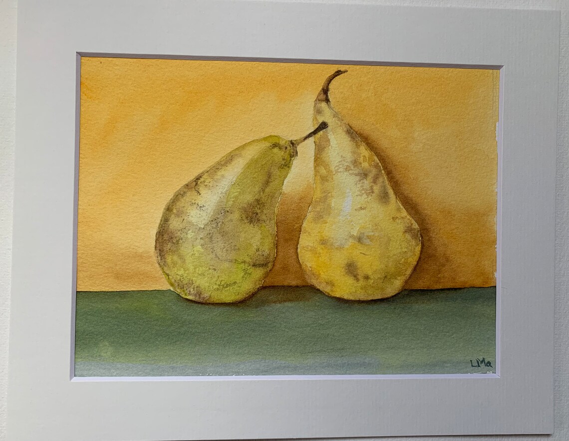 Original Watercolour Still Life - Etsy