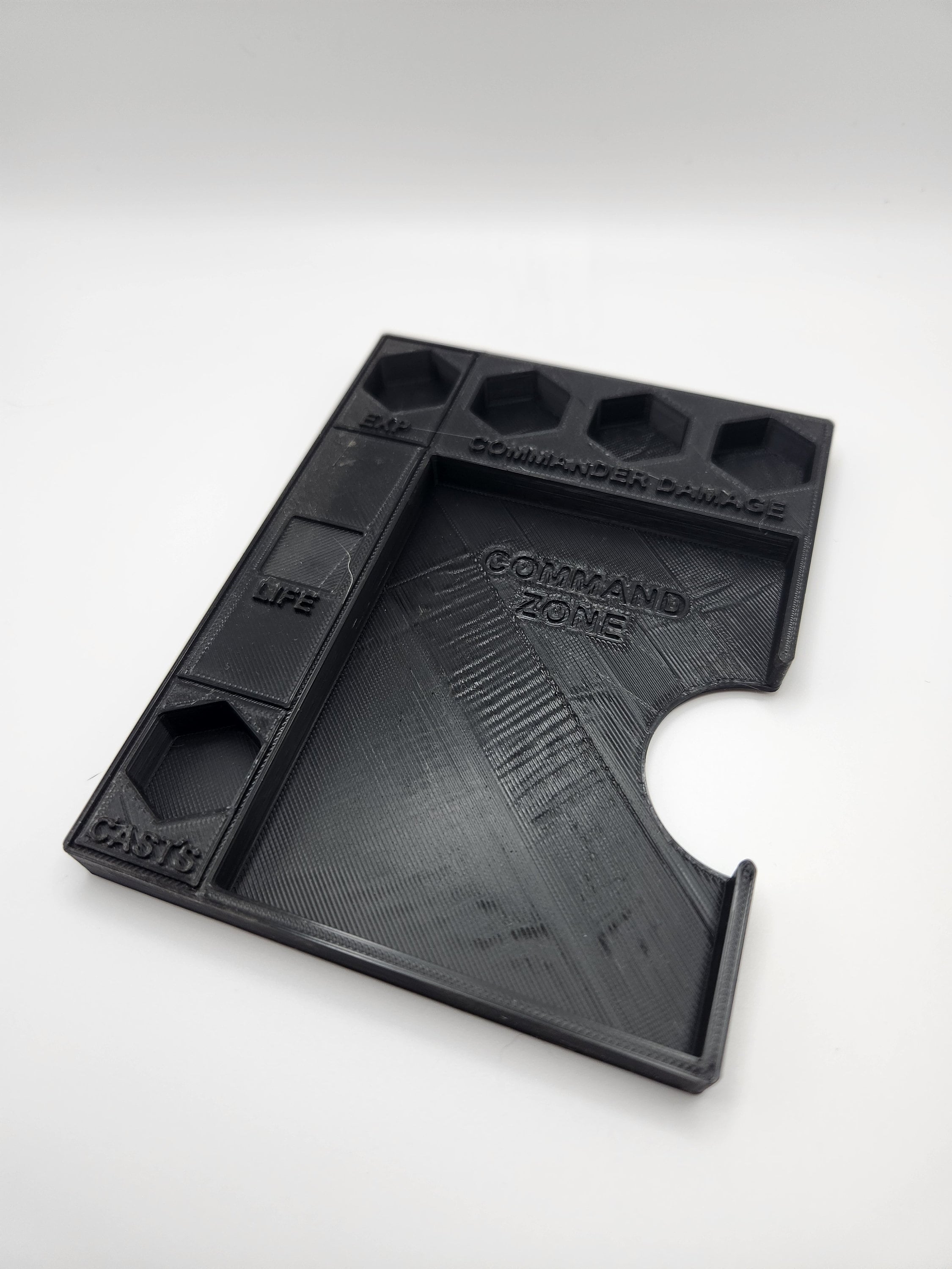 MTG Top Loader Sized EDH Commander Tray for 2-wheel Spinner spinner ...