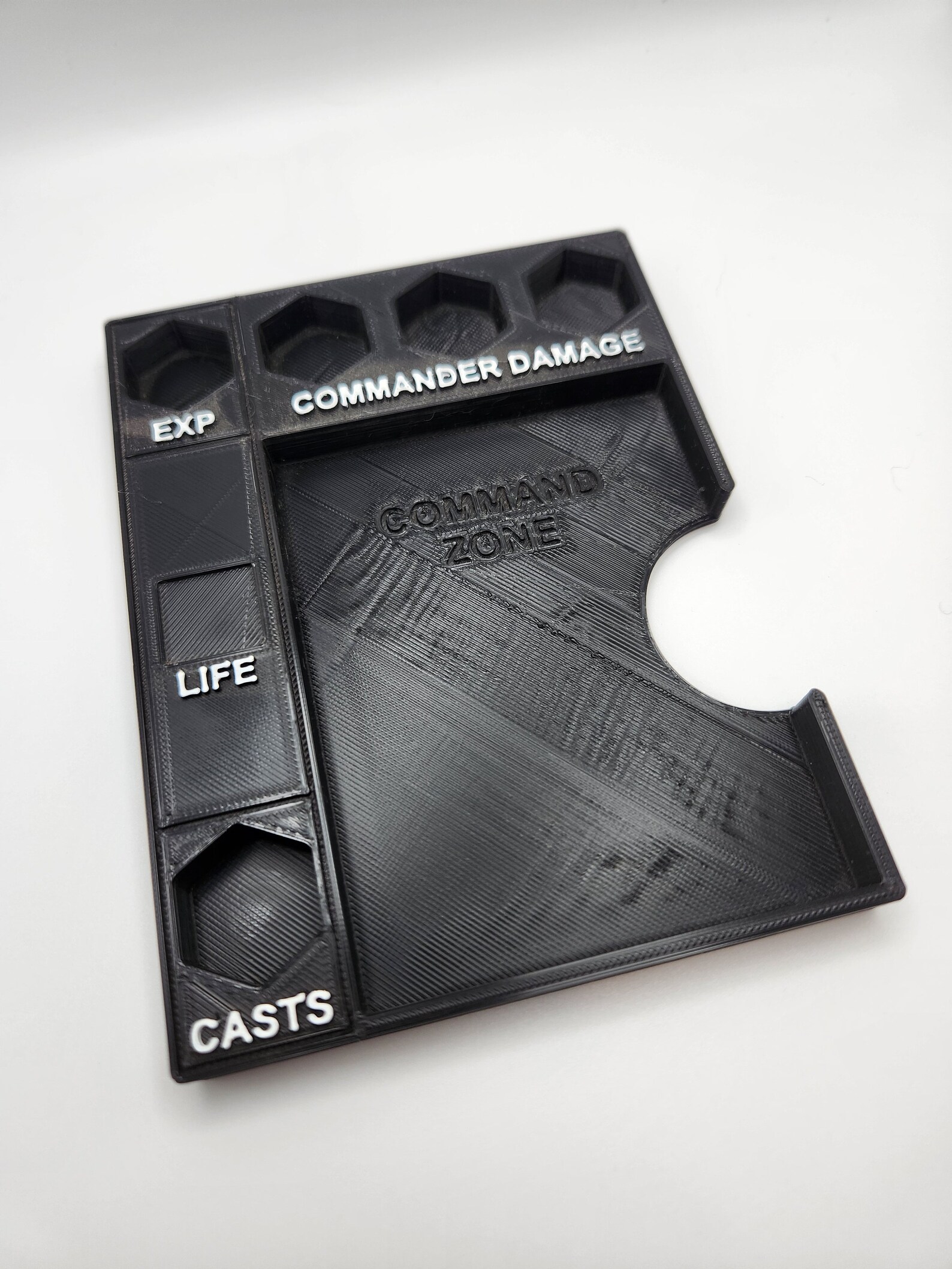 MTG Top Loader Sized EDH Commander Tray for 2-wheel Spinner spinner ...