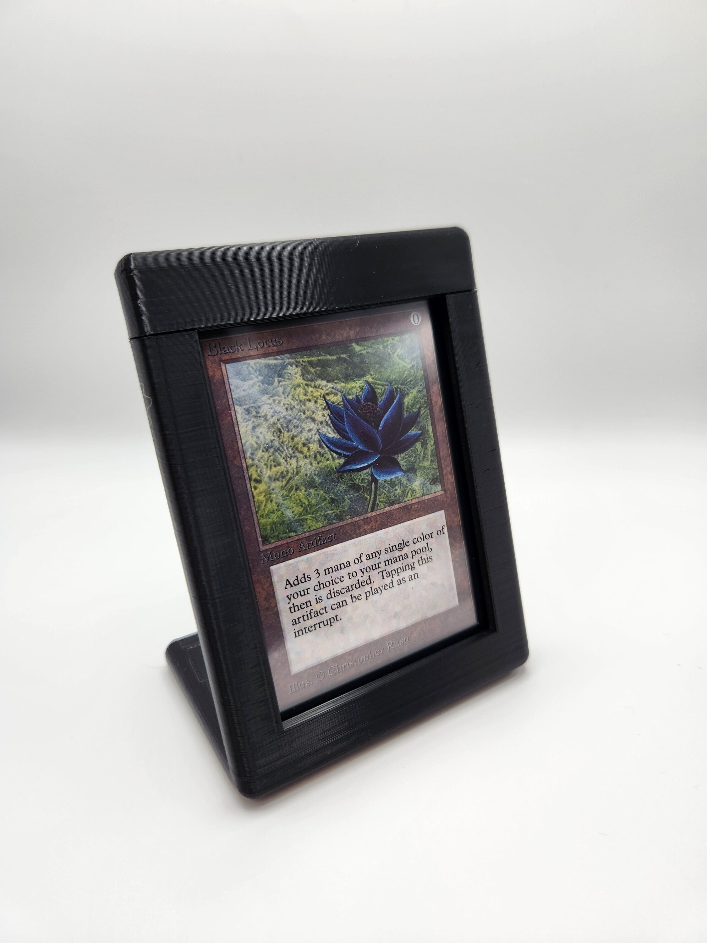 MTG Card Display Modern Table Top Display Made to Order - Etsy