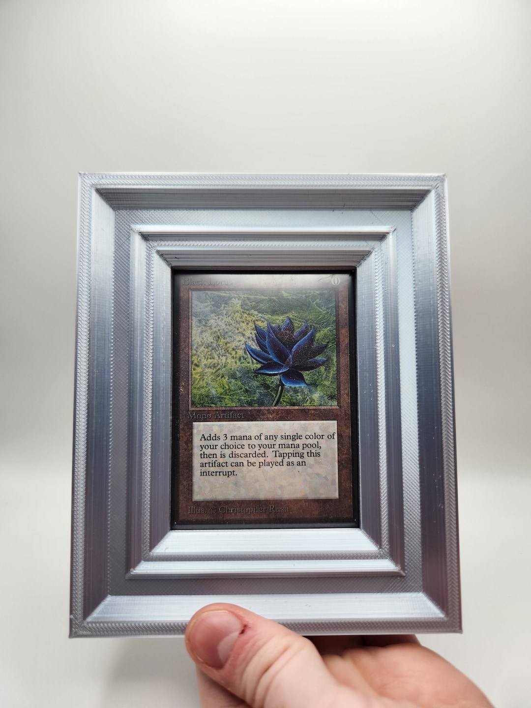 Metallic MTG Card Display Classic Wall Frame Display Made to Order - Etsy