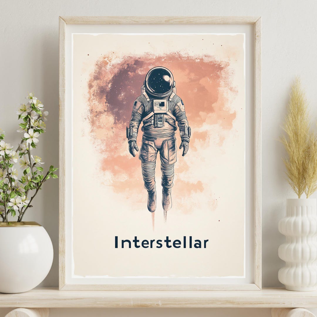 Interstellar Poster Gargantua Christopher Nolan Interstellar Movie Poster, Interstellar ...