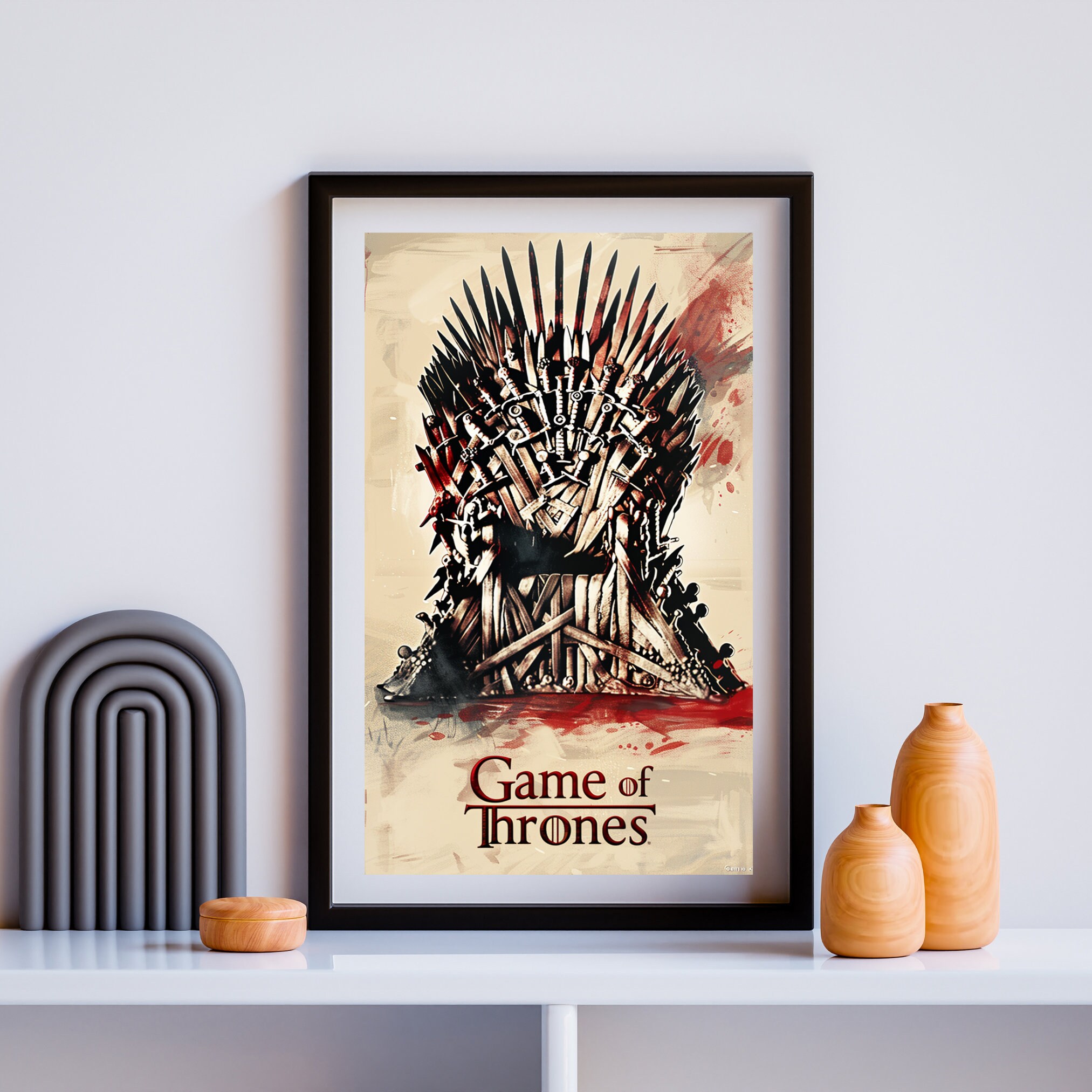 Game of Thrones, Illustration Poster, Movies, Serial Posters, HBO ...