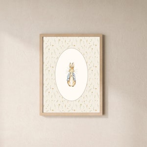 Gallery Wall Prints | Peter Rabbit | Beatrix Potter | Nursery | Set of ...