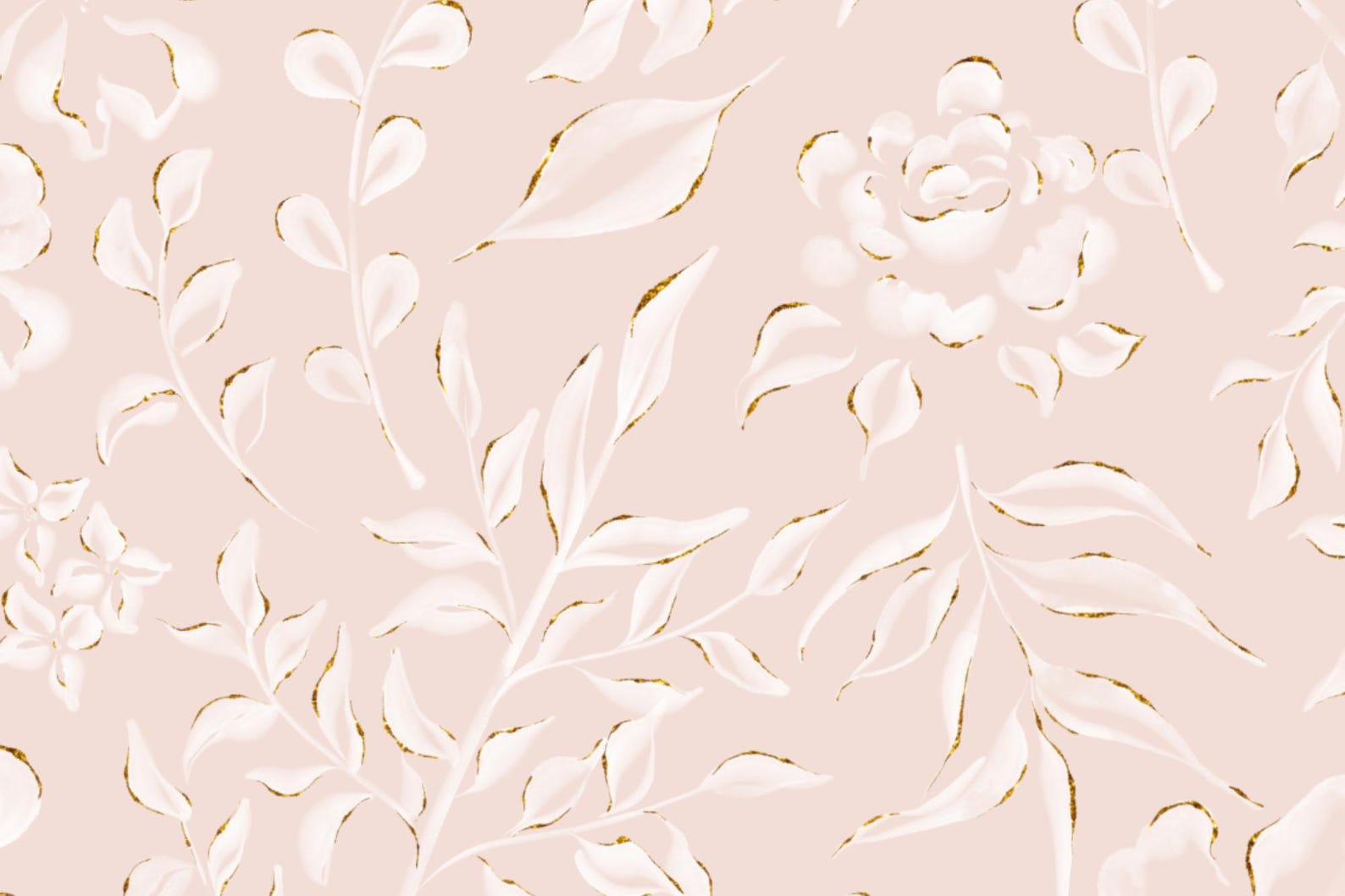 Vintage Pink Floral Art Print | Nursery Decor | Digital Download - Etsy