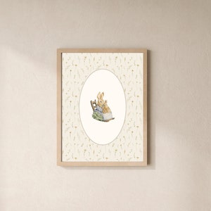 Gallery Wall Prints | Peter Rabbit | Beatrix Potter | Nursery | Set of ...