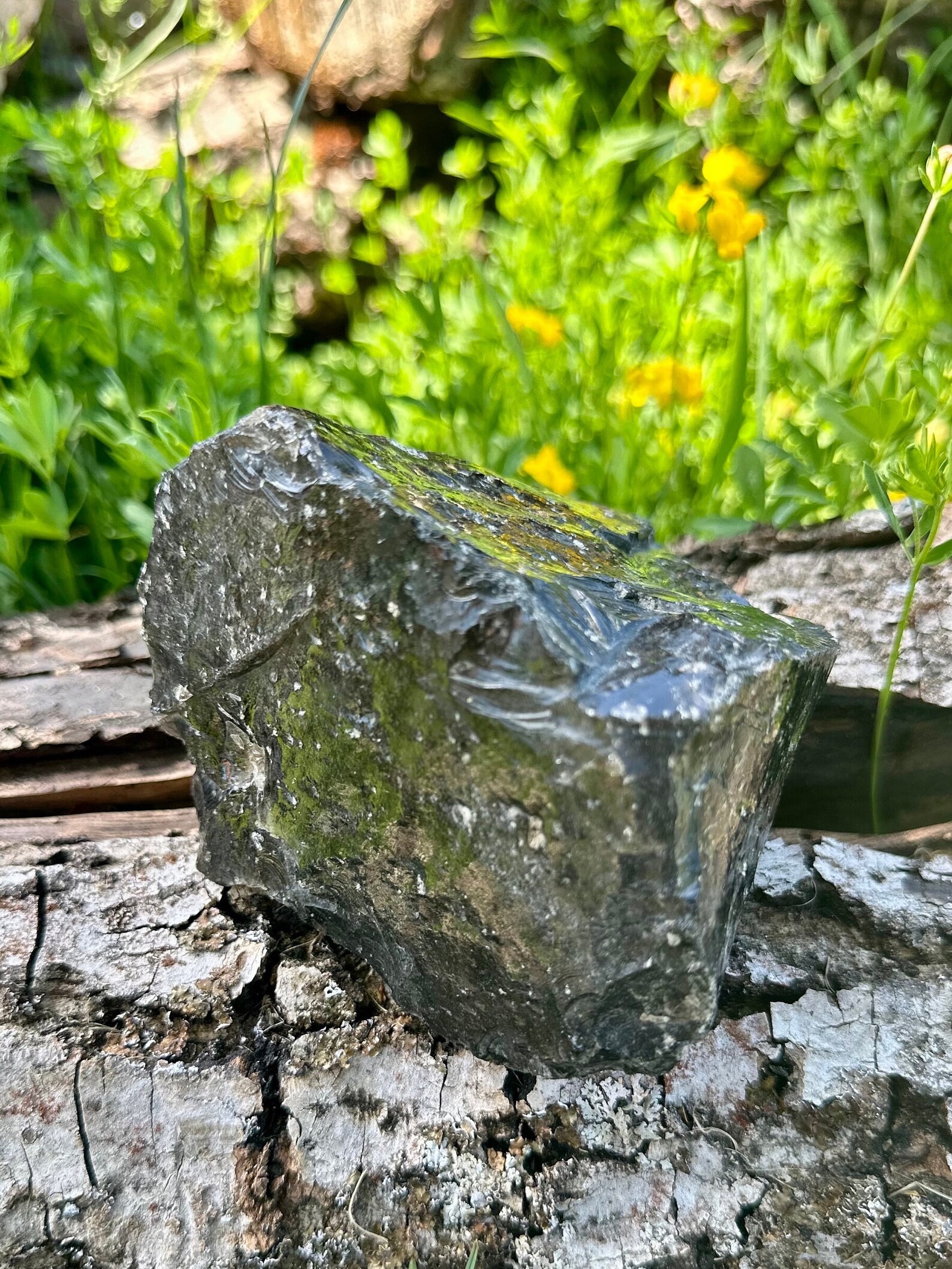 Black Obsidian Stone Raw Rough Chunk 1 Lb 1.8 Oz - Protective, Healing ...