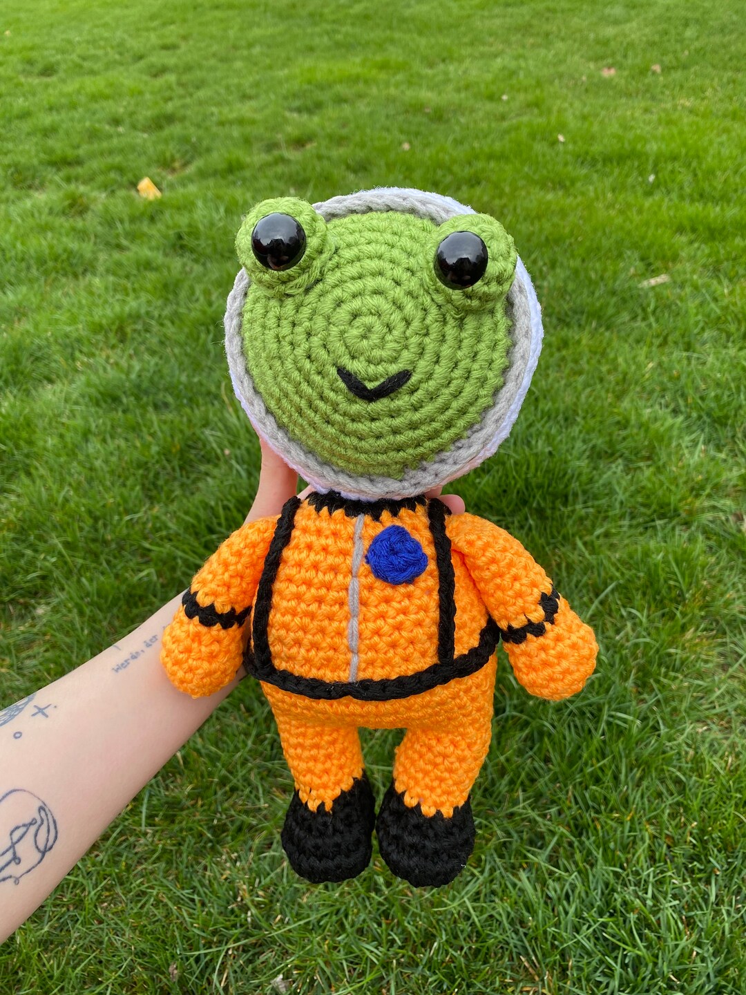 Jumbo Astronaut Frog - Etsy