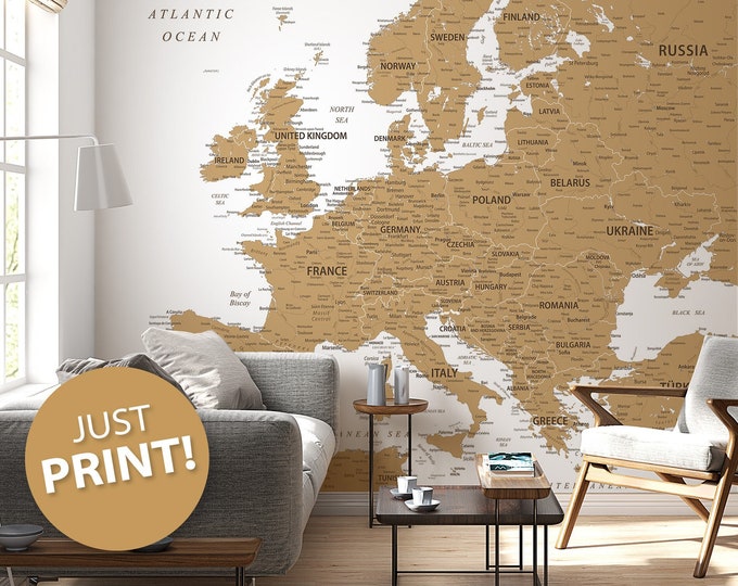 Poster, Many Sizes Available Cia Map of Europe 2004 - Etsy Canada