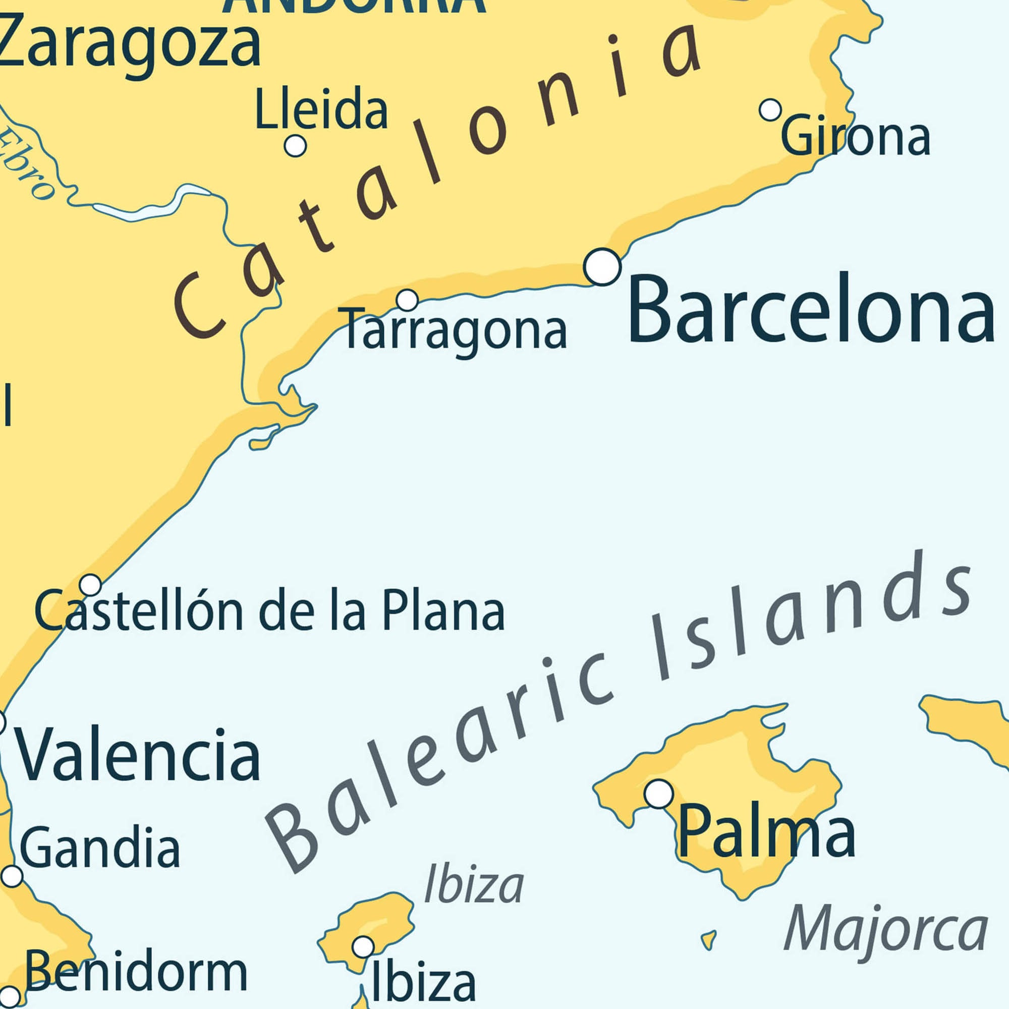 Mapa Político Digital De Europa Mapa Del Continente Europeo Imprimible Países Coloridos