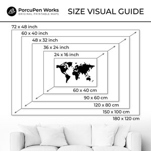 Map of the World With Countries - Printable Beige Brown World Map ...