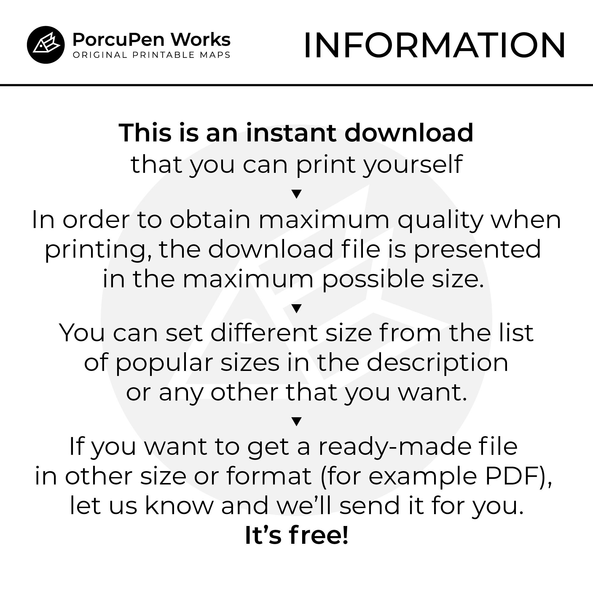 Printable USA Grey Map United States Map Digital Download Large US Map ...