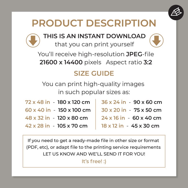 Highly Detailed Printable World Map - Digital Download Map With ...