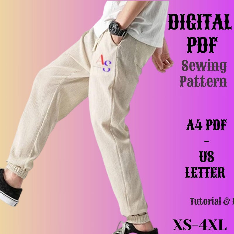 Joggers Pattern - Etsy