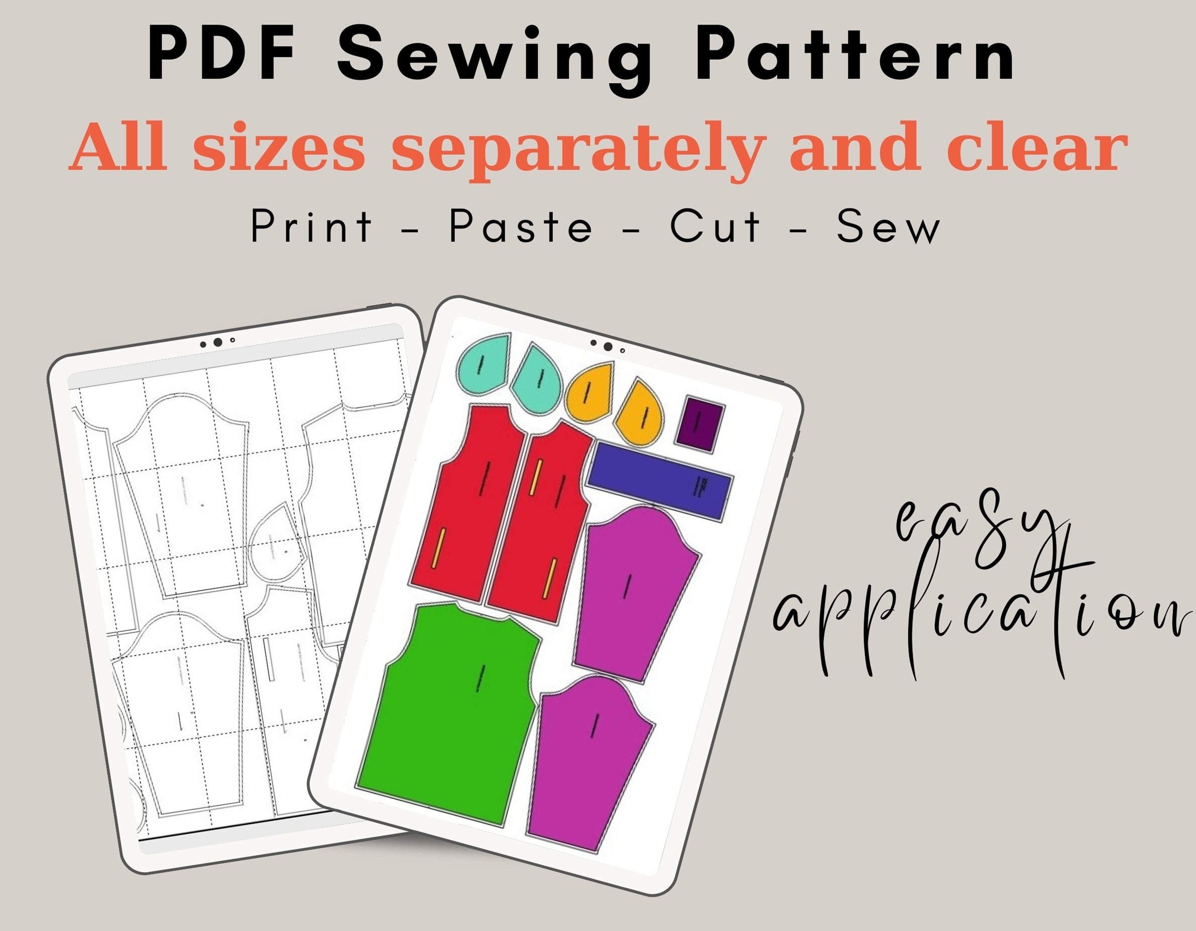 Men's Shorts Pattern, Easy Sewing Patterns, Shorts for Men, XXS-4XL ...