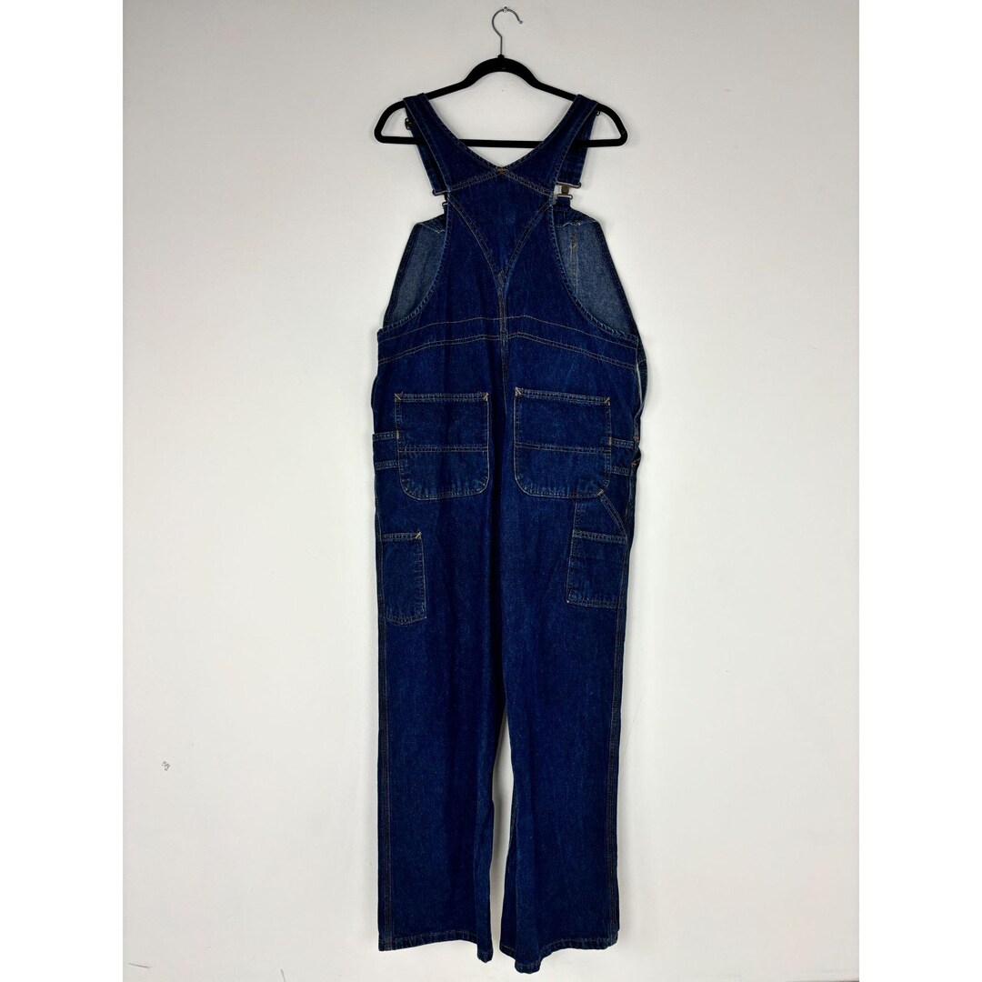 Vintage Dark Wash Overalls - Etsy
