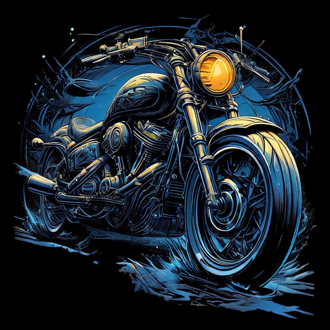 Motorcycle Png, Transparet Png, Pdf, Svg, Designed, Digital Print ...