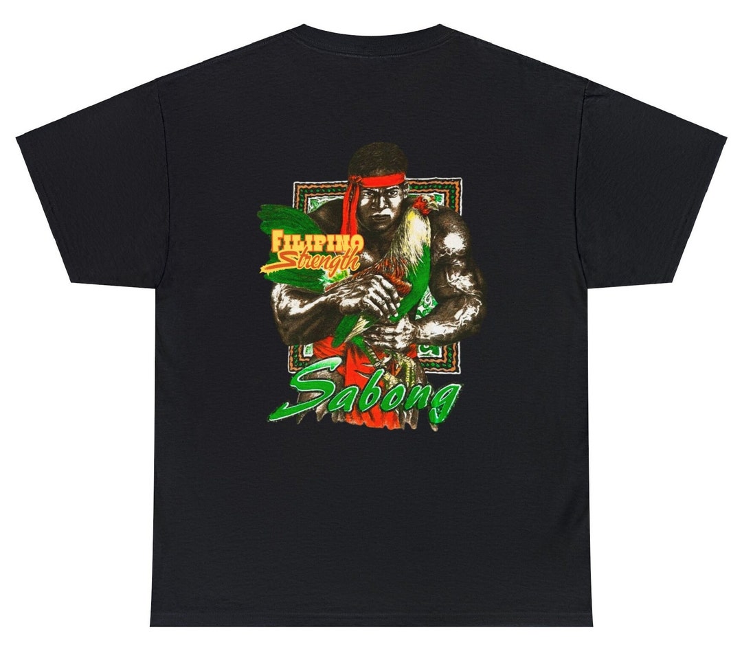 Filipino Strength Sabong Shirt Vintage Design 90s New Print T-shirt ...