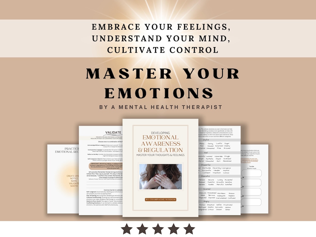 EMOTIONAL AWARENESS & REGULATION | Master Your Emotions | Therapy ...