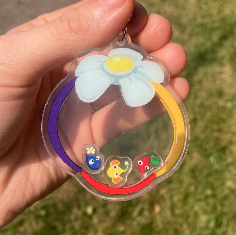 PIKMIN FANMADE Onion Shaker Keychain - Etsy