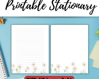 Printable Stationary Bundle,printable Stationery Lined Paper, Printable ...