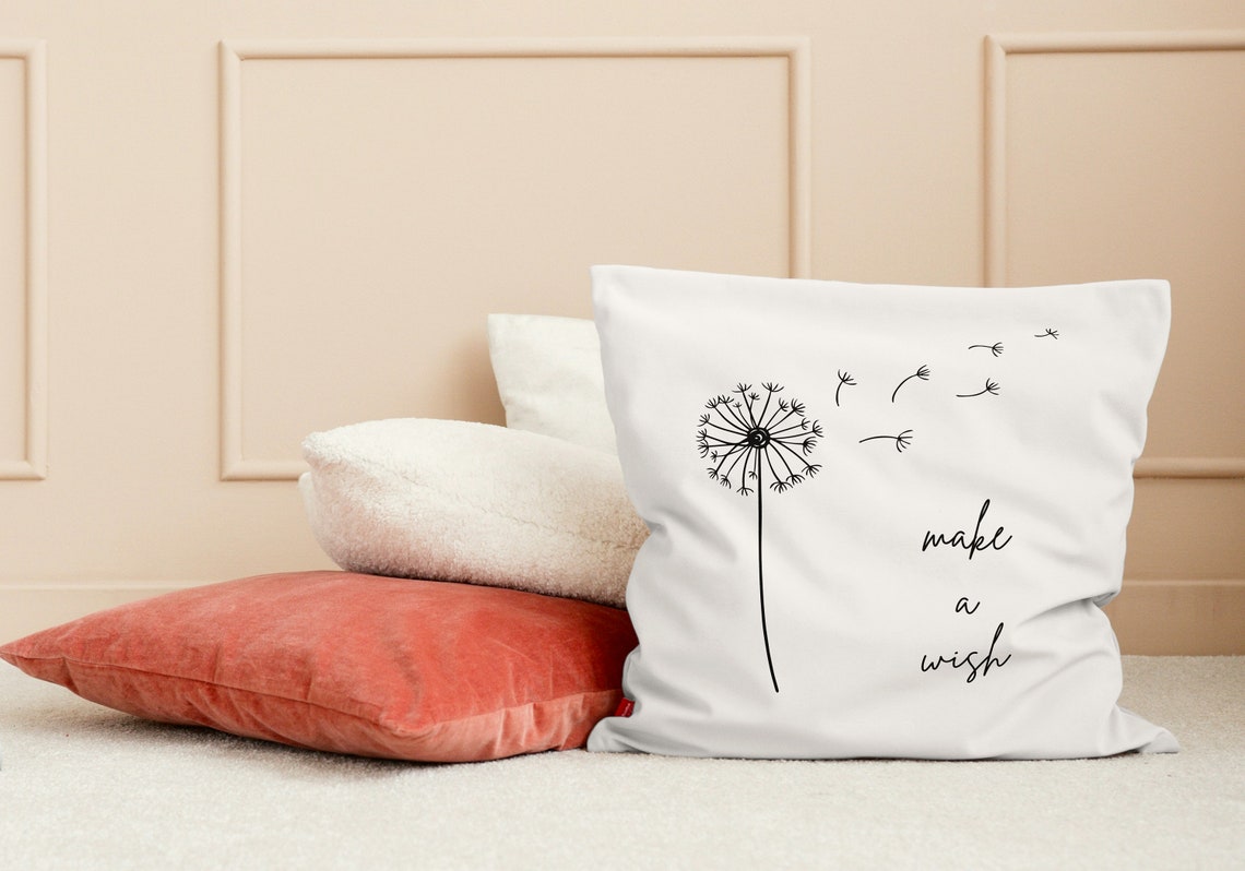 Dandelion Make a Wish Svg Png Pdf for Printing, Cricut, Silhouette Etc ...