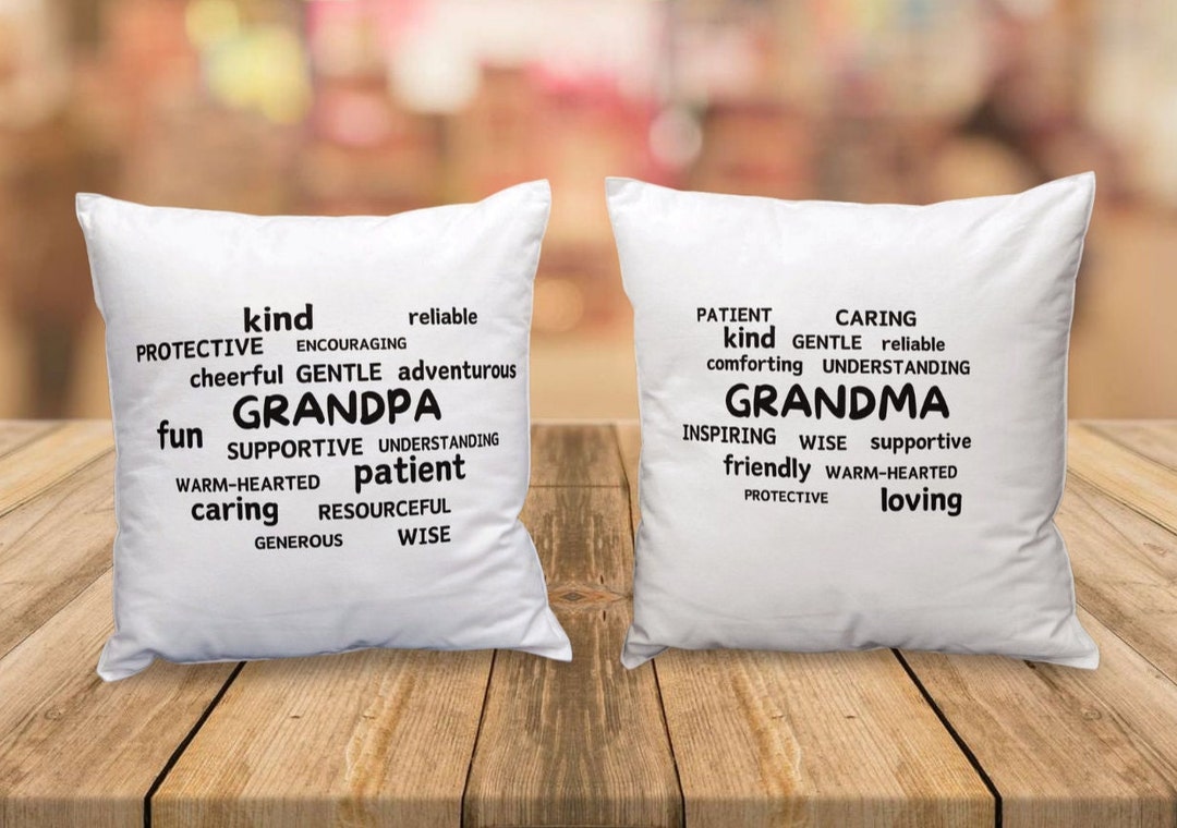 Grandma + Grandpa Word Clouds Bundle Svg Png Pdf for Printing, Cricut ...