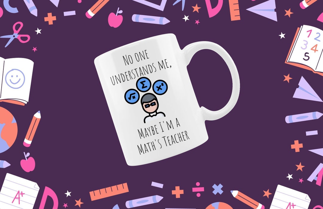 Coffee Mugs for Math Teachers, Funny Math Mug Gift, Funny Coffee Mug ...