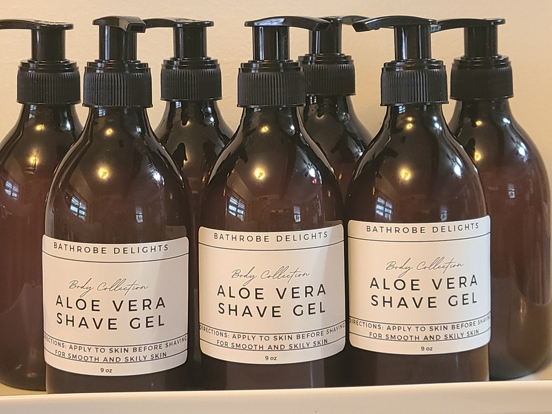 Aloe Vera Shave Gel to Ease Razor Burn and Make Your Skin Feel Silky ...