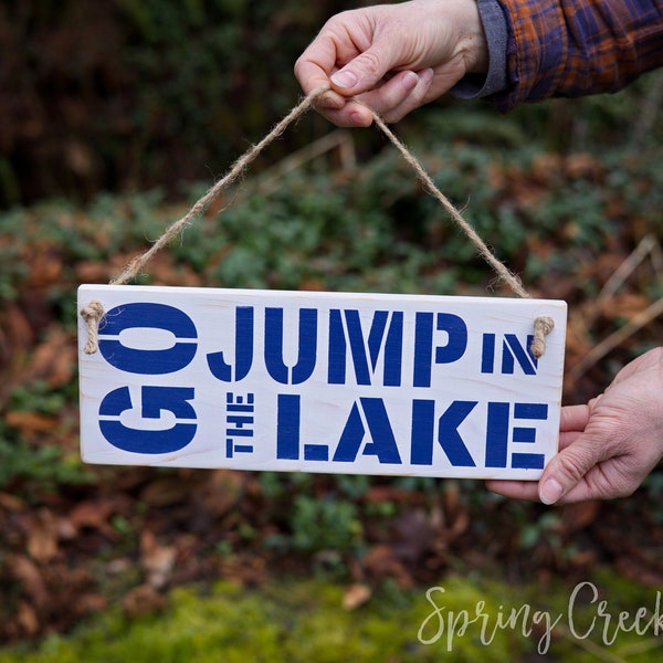 Go Jump in the Lake - Etsy