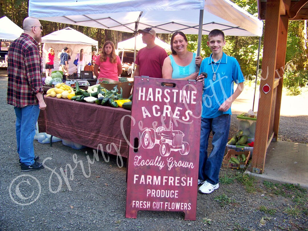 Custom Sidewalk Business Sign Hand-painted and Handcrafted A Frame ...