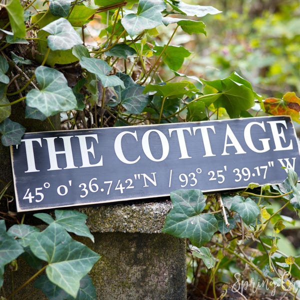 Cottage Signs - Etsy Canada