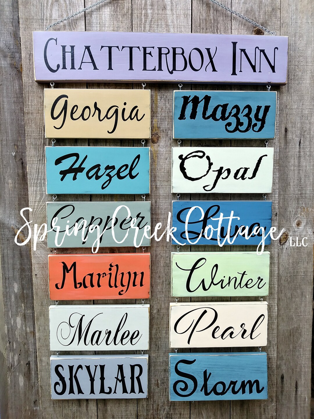 Personalized Chicken Coop Sign Set Custom for Your Hen House ...