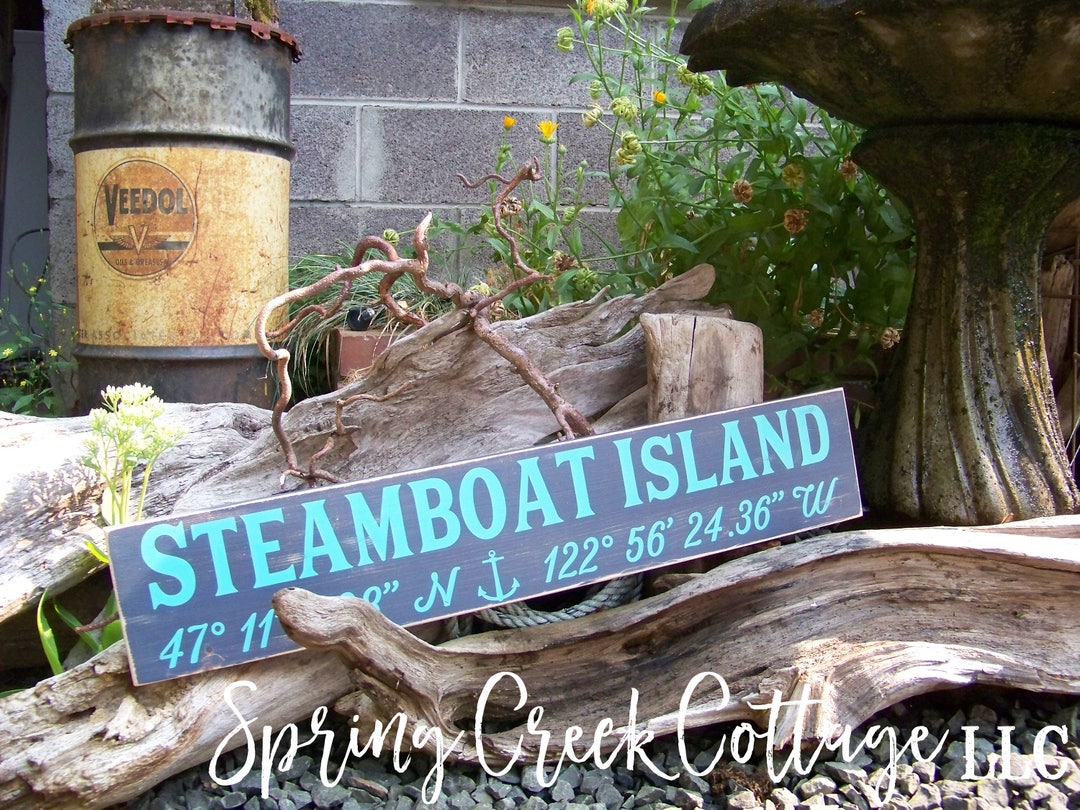 Custom Beach Signs GPS Coordinates Sign Personalized With Your Location ...
