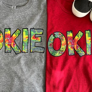 OKIE Weather Map T-shirt - Etsy