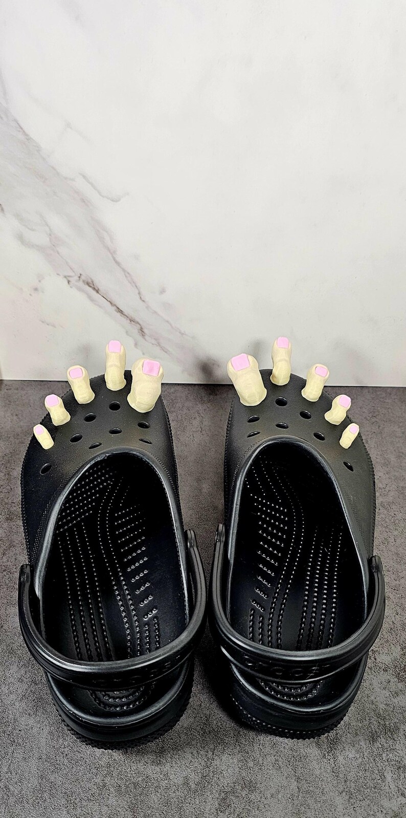 Croc Toes, Croc Charms, Realistic Shoe Charms, Stocking Stuffer, Gag ...