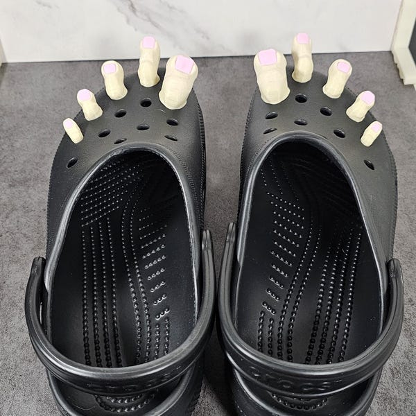 Croc Toes - Etsy