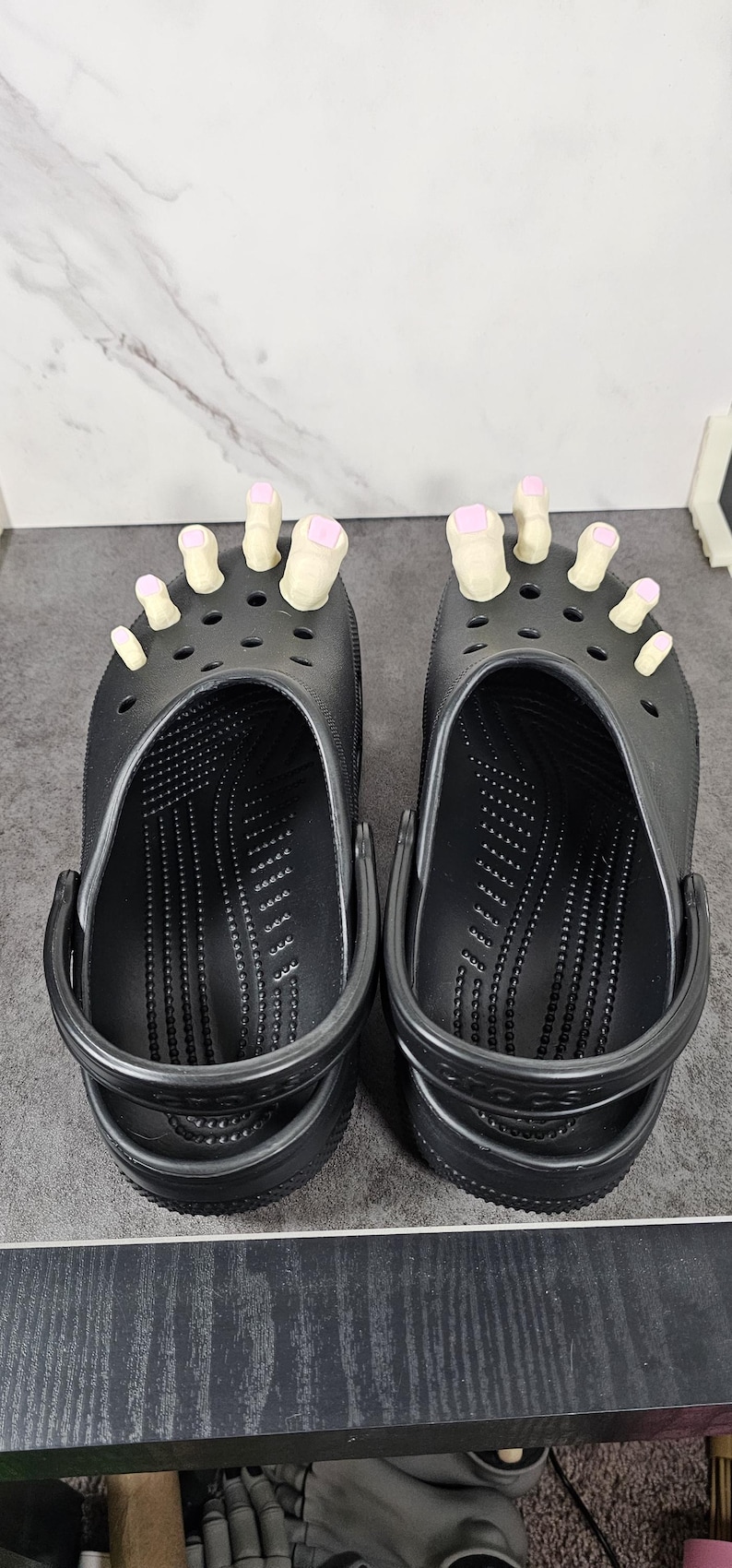 Croc Toes, Croc Charms, Realistic Shoe Charms, Stocking Stuffer, Gag ...